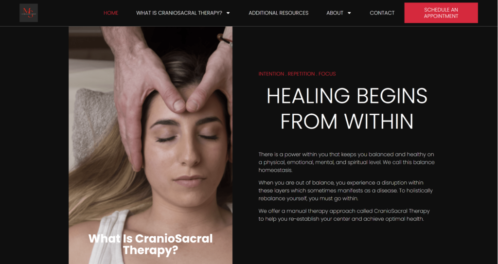 Home For CranioSacral Therapy - Michael Spackman
